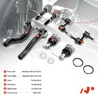 China 8x Front Ball Joint Sway Bar Links Inner & Outer Tie Rods for Honda Accord 3.0L for sale