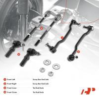 China 6x Front Stabilizer Bar End Links and Tie Rod Ends for Nissan Altima Maxima 3.5L for sale