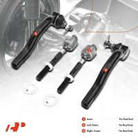 China 4x Inner & Outer Tie Rod Ends with Ball joints for Honda Civic 2006-2011 L4 1.8L for sale