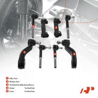 China 8x Idler Arm Pitman Arm & Tie Rod End & Adjusting Sleeve for Chevy GMC Cadillac for sale