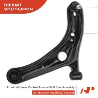 China 6x Front Lower Control Arm and Tie Rod End for Toyota Echo 2004-2005 L4 1.5L for sale