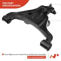 China Front Right Lower Control Arm & Ball Joint Assembly for Nissan Frontier Suzuki for sale