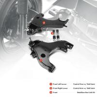 China 4x Front Lower Control Arm with Ball Joint Stabilizer Bar Link for Nissan Xterra for sale