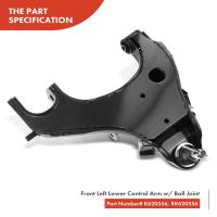 China 4x Front Lower Control Arm with Ball Joint Stabilizer Bar Link for Nissan Xterra for sale