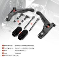 China 10x Front Control Arm with Ball Joint Sway Bar Link for Mitsubishi Lancer 03-07 for sale
