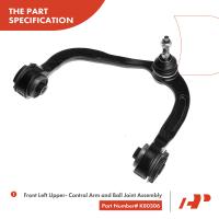 China 10x Front Control Arm with Ball Joints Tie Rod End for Ford F-150 2004-2006 4WD for sale