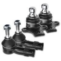 China 4x Outer Tie Rod End with Front Ball Joints for VW Golf Jetta 88-98 Passat Cabrio for sale