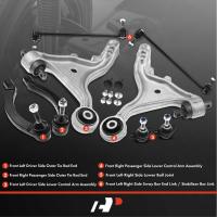 China 8x Front Lower Control Arms Tie Rods Sway Bars Ball Joints for Volvo S60 01-07 for sale