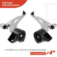 China 4x Front Control Arm & Ball Joint Assembly Tie Rod End for Ford Freestar Mercury for sale