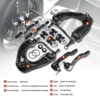 China 10x Front Control Arm with Ball Joint Sway Bar Link Tie Rod End for Honda Civic for sale