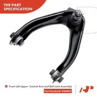 China 6x Front Upper Control Arm with Ball Joint Tie Rod End for Honda CR-V 1997-2001 for sale