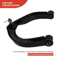 China 6x Front Control Arm with Ball Joint Tie Rod End for Nissan Titan Armada INFINITI for sale