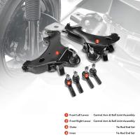 China 6x Front Control Arm with Ball Joint & Tie Rod End for Nissan Frontier 1998-2004 for sale