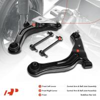 China 4x Front Control Arm with Ball Joints Sway Bar Link for Ford Escape Mazda for sale
