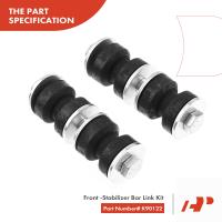 China 10x Front Stabilizer Bar Link Tie Rod End Ball Joint for Honda Accord 90-93 2.2L for sale