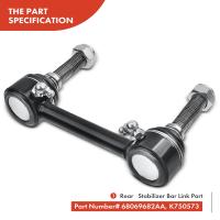 China 4x Front & Rear Stabilizer Bar Link for Jeep Grand Cherokee Dodge Durango 11-15 for sale