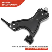 China 4x Front Lower Control Arm & Ball Joint Assembly for Buick Enclave 2008-2017 GMC for sale