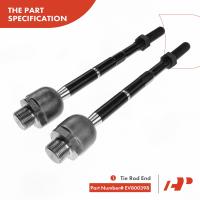 China 6x Inner & Outer Tie Rod End with Ball Joint for Dodge Durango Chrysler Aspen for sale