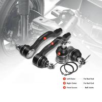 China 4x Front Tie Rod Ends & Ball Joints for Acura Integra 94-01 Honda Civic 92-00 for sale
