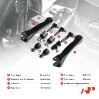 China 10x Front Control Arm with Ball Joint Tie Rod End for Jeep Cherokee TJ Wrangler for sale