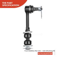 China 4x Front Stabilizer Bar Link Tie Rod End for Dodge Ram 1500/2500/3500 1998-1999 for sale