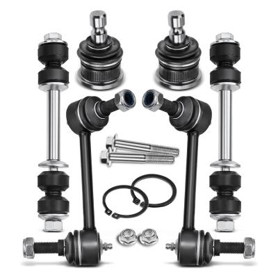 China 6x Front & Rear Sway Bar Link with Ball Joint Tie Rod End for Chevy Trailblazer for sale