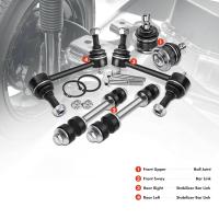 China 6x Front & Rear Sway Bar Link with Ball Joint Tie Rod End for Chevy Trailblazer for sale