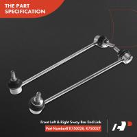 China 2x Front Stabilizer Bar End Link for BMW 525i 528i 530i 535i 545i 550i M5 for sale