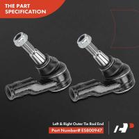 China 2x Outer Tie Rod End for Land Rover LR4 2010-2016 for sale