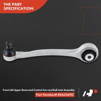 China Front Left Upper Rearward Control Arm with Ball Joint for Audi A4 A5 Quattro S4 for sale