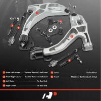 China 8x Control Arm with Ball Joint & Sway Bar Link & Tie Rod End for Ford Lincoln for sale