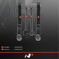 China 4x Front Upper & Lower Control Arm Kit for Jeep Wrangler 2007-2017 Wrangler JK for sale