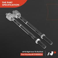 China 2x Inner Tie Rod End for Mazda 3 2004-2013 5 3 Sport 2009-2013 for sale