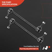 China 2x Front Stabilizer Bar Link for BMW E39 540i 1997-2003 M5 2000-2003 for sale