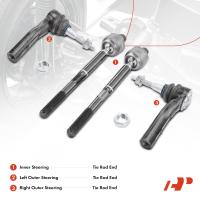 China 4x Inner & Outer Tie Rod End Assembly for Buick LaCrosse Regal Cadillac XTS for sale