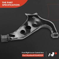 China 4x Front Control Arm & Ball Joint for Nissan Pathfinder 1996-2004 INFINITI QX4 for sale