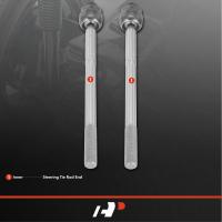 China 2x Inner Steering Tie Rod End for Volvo S80 XC60 V70 XC70 S60 Cross Country for sale