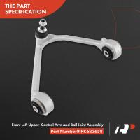 China Front Left Upper Control Arm with Ball Joint for Jaguar S-Type 02-08 XF XFR XFR-S for sale