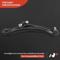 China Front Right Lower Control Arm with Ball Joint for Nissan Rogue 08-13 Rogue Select for sale