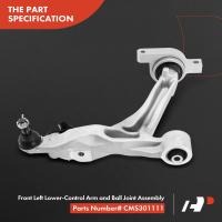 China Front Left Lower Control Arm & Ball Joint Assembly for INFINITI EX35 G37 Nissan for sale