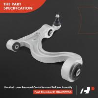 China Front Right Lower Control Arm and Ball Joint Assembly for Porsche Panamera 10-14 for sale