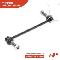 China 8x Sway Bar Link Tie Rod End for Ford Flex 2010-2015 Taurus Lincoln for sale