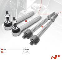 China 4x Outer & Inner Tie Rod End for Tesla X 2016-2022 S 2016-2020 ELECTRIC for sale