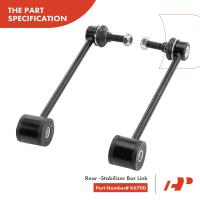 China 2x Rear Stabilizer Bar Link for Chevrolet Cadillac GMC Hummer Jeep for sale