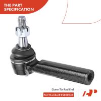 China 2x Front Outer Tie Rod End for Chevrolet Silverado 1500 Suburban GMC Yukon 15-20 for sale