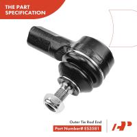 China 2x Outer Steering Tie Rod Ends for Honda Civic 01-05 CR-V 02-06 Acura EL 01-05 for sale