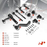 China 10x Front Tie Rod End with Ball Joints Pitman Idler Arm for Dodge Durango for sale