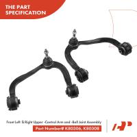 China 10x Front Control Arm with Ball Joint Tie Rod End for Ford F-150 2004-2006 4WD for sale