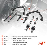 China 10x Front Control Arm & Ball Joint & Sway Bar Link Tie Rod End for Chevy Express for sale