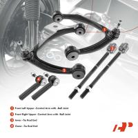 China 6x Front Upper Control Arm & Inner Outer Tie Rod End for Cadillac Chevrolet GMC for sale